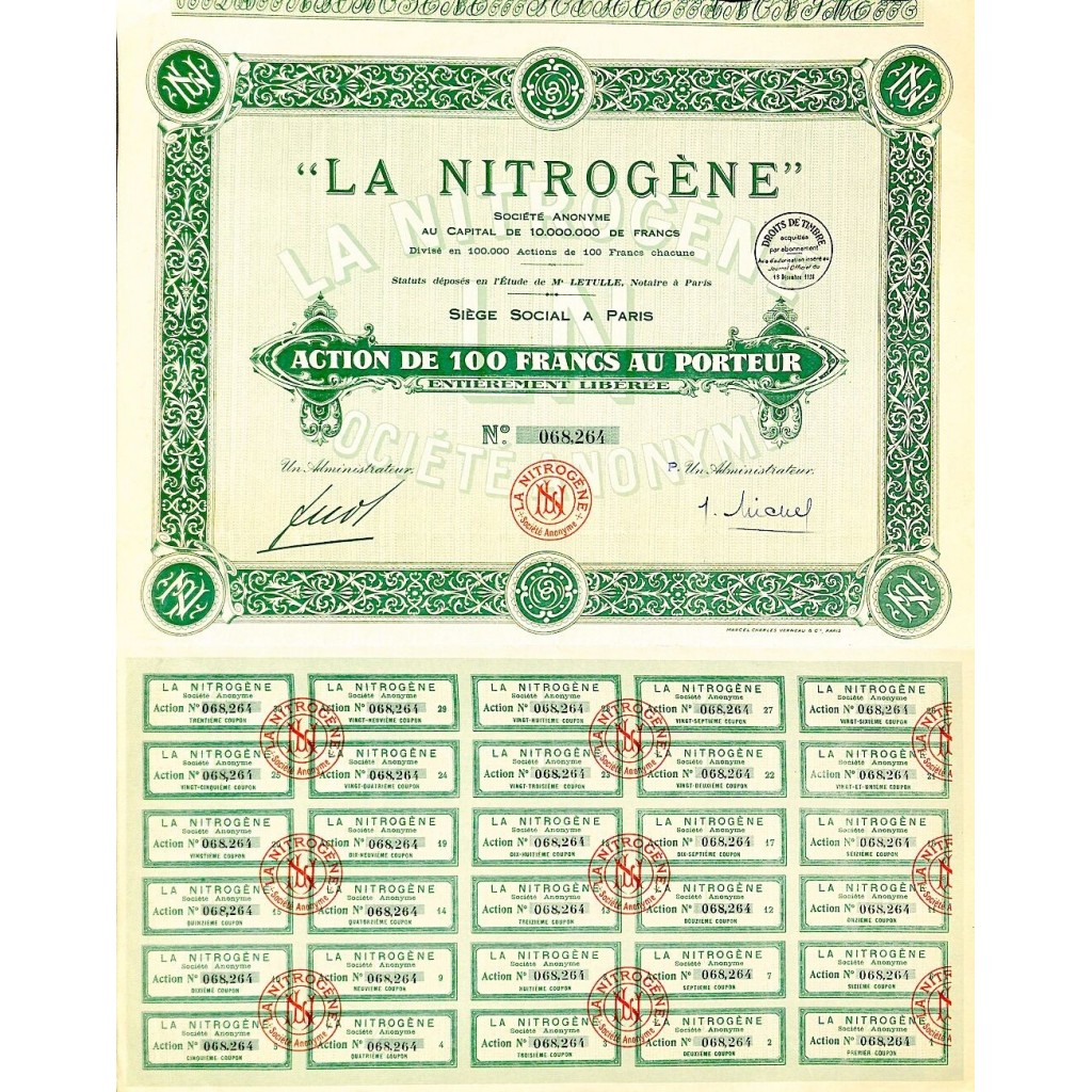 1928 - LA NITROGENE