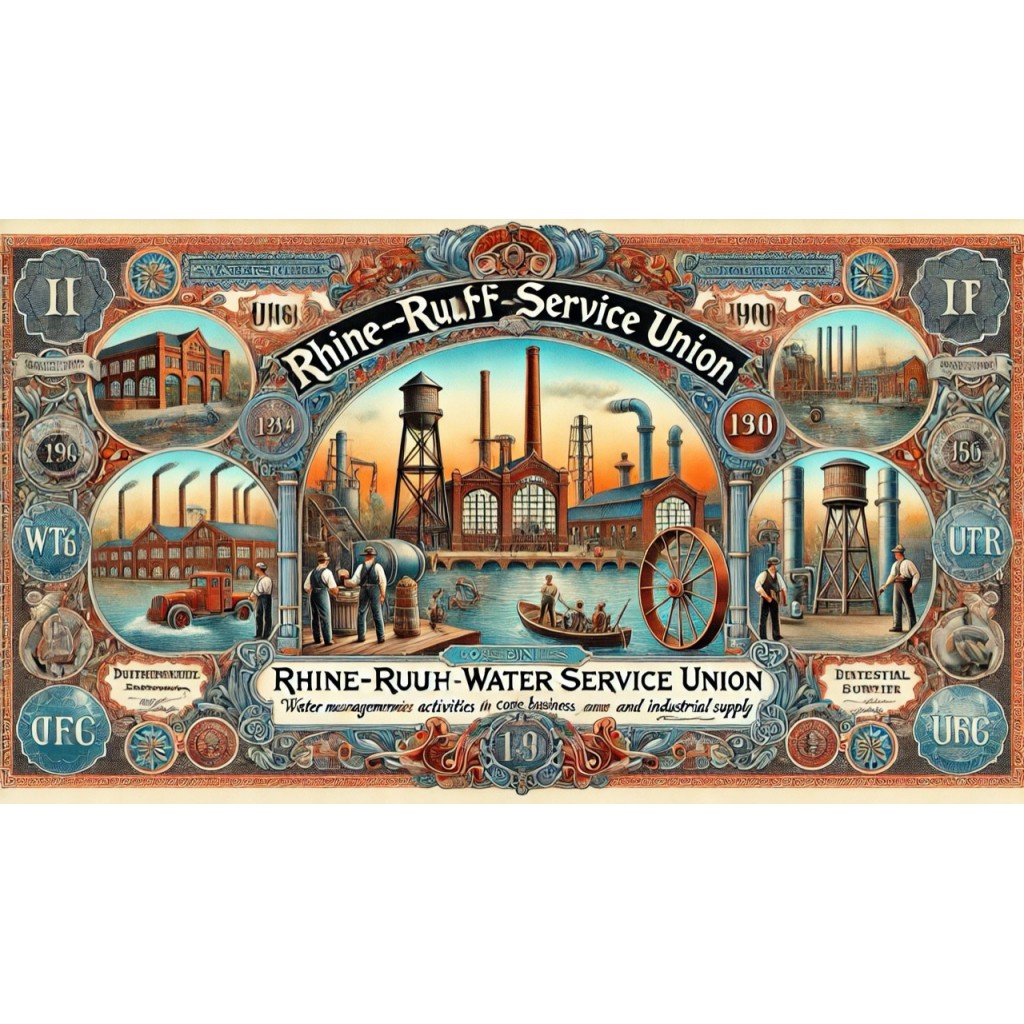 1953 - RHINE-RUHR WATER SERVICE UNION 1.000$