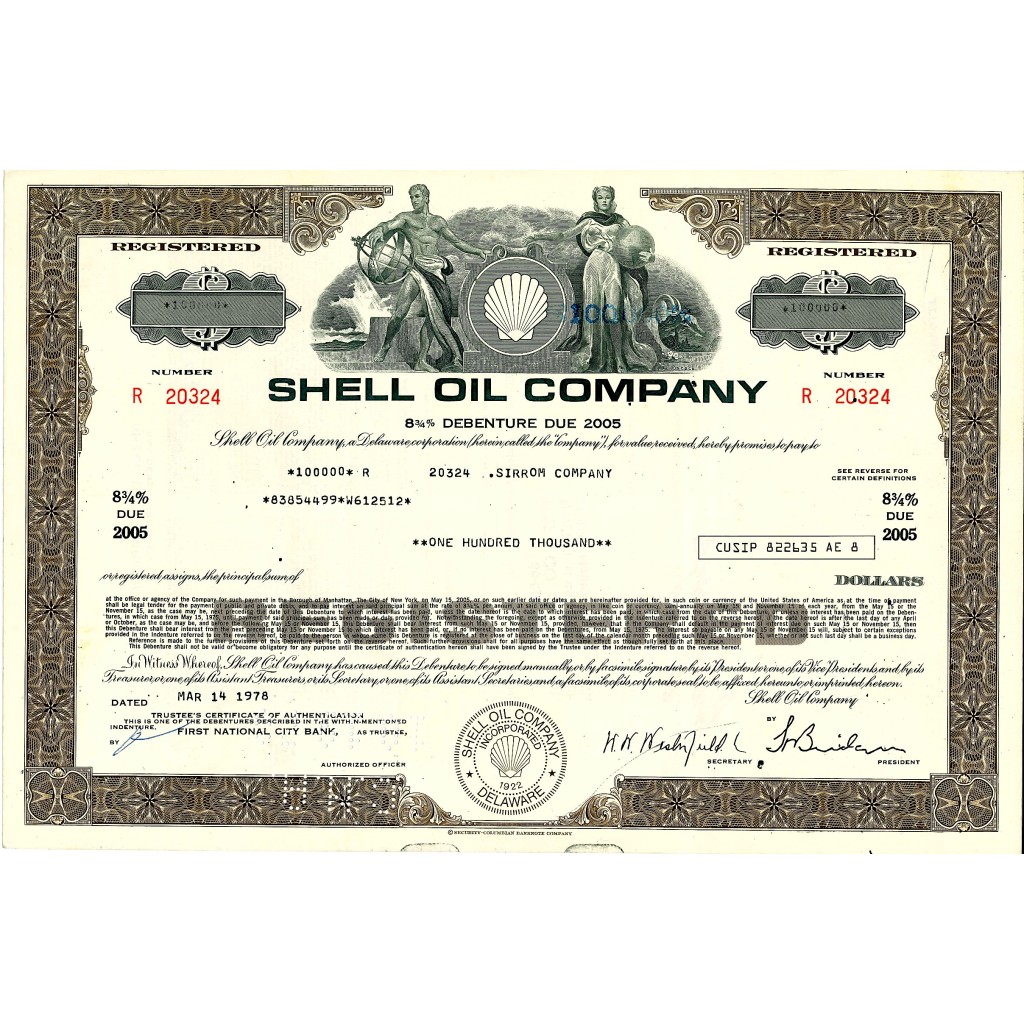 1978 - SHELL OIL COMPANY